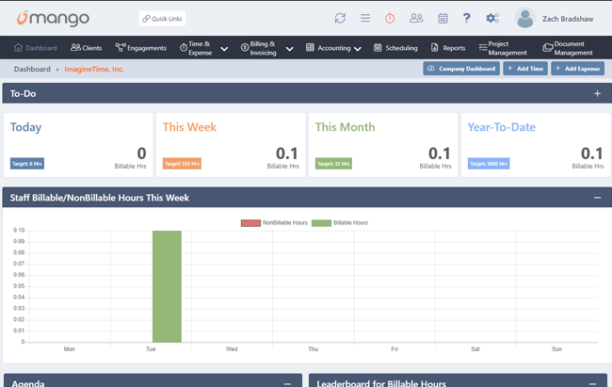 Accounting Client Reporting Software | Mango Practice